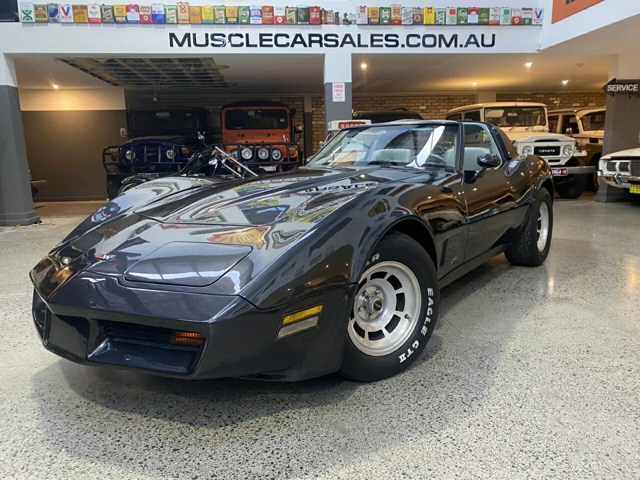 1982 CHEVROLET CORVETTE C3 STINGRAY 4 SP AUTOMATIC 2D TARGA ...