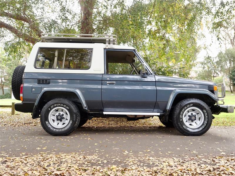 2005 TOYOTA LANDCRUISER 70 SERIES HZJ73 FRP TOP SWB MANUAL - JCFD5226847 - JUST 4X4S