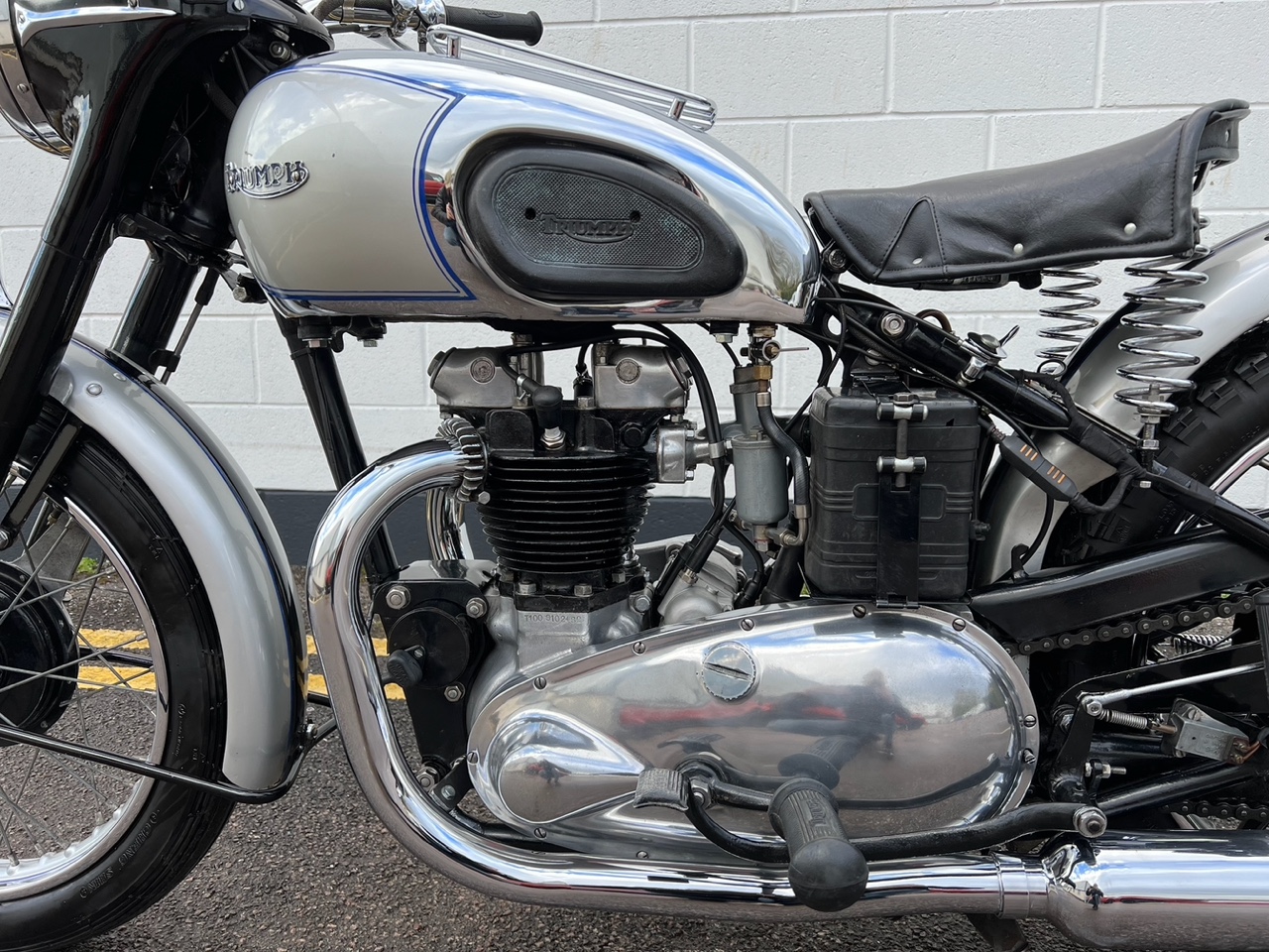 1948 TRIUMPH T100 500CC ROAD - JBFD5254224 - JUST BIKES