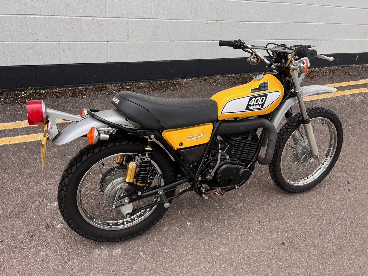 1975 YAMAHA DT400 ENDURO - JBFD5260721 - JUST BIKES