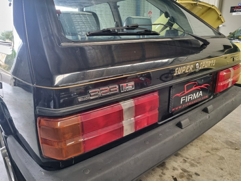 1984 MAZDA 323 SUPER SPORTS MANUAL HATCHBACK - JACFD5295977 - JUST CARS