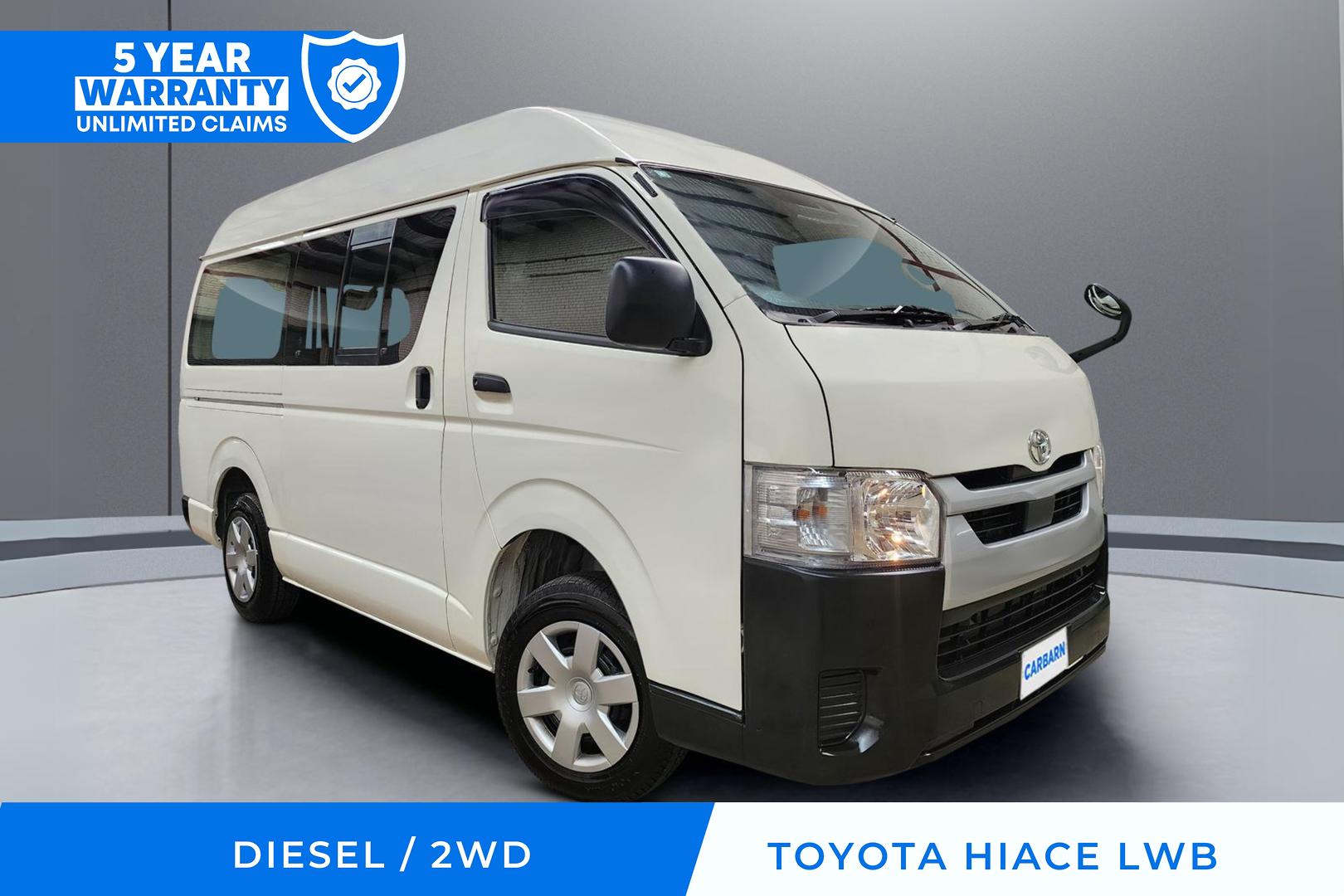 2023 TOYOTA HIACE GDH201 (LWB) AUTOMATIC VAN - JACFD5323386 - JUST 4X4S