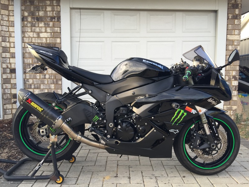 2009 KAWASAKI 600CC ZX-6R (ZX636) NINJA R9F - ATW3625326 - JUST BIKES