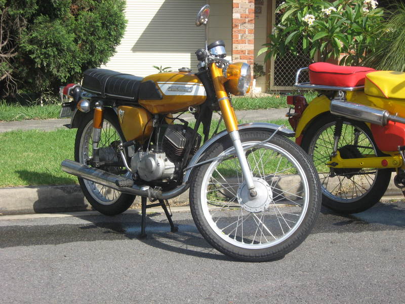 1971 KAWASAKI GA5 A 100 - JBW2388042 - JUST BIKES