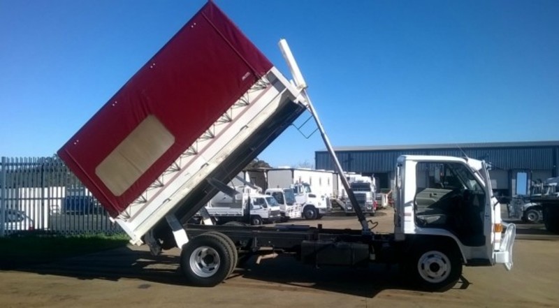 1990 ISUZU NKR200 NKR 200 MEDIUM TIPPER NKR200 TRUCK - JTFD3913081 - JUST TRUCKS