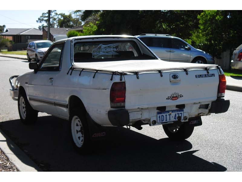 1990 SUBARU BRUMBY (4X4) - ATF3282776 - JUST 4X4S