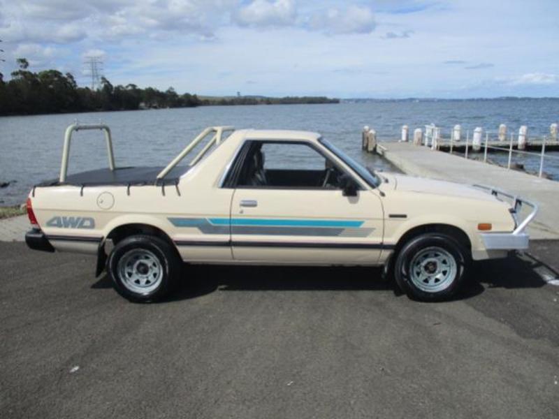 1990 SUBARU BRUMBY (4X4) - ATFD3967641 - JUST CARS