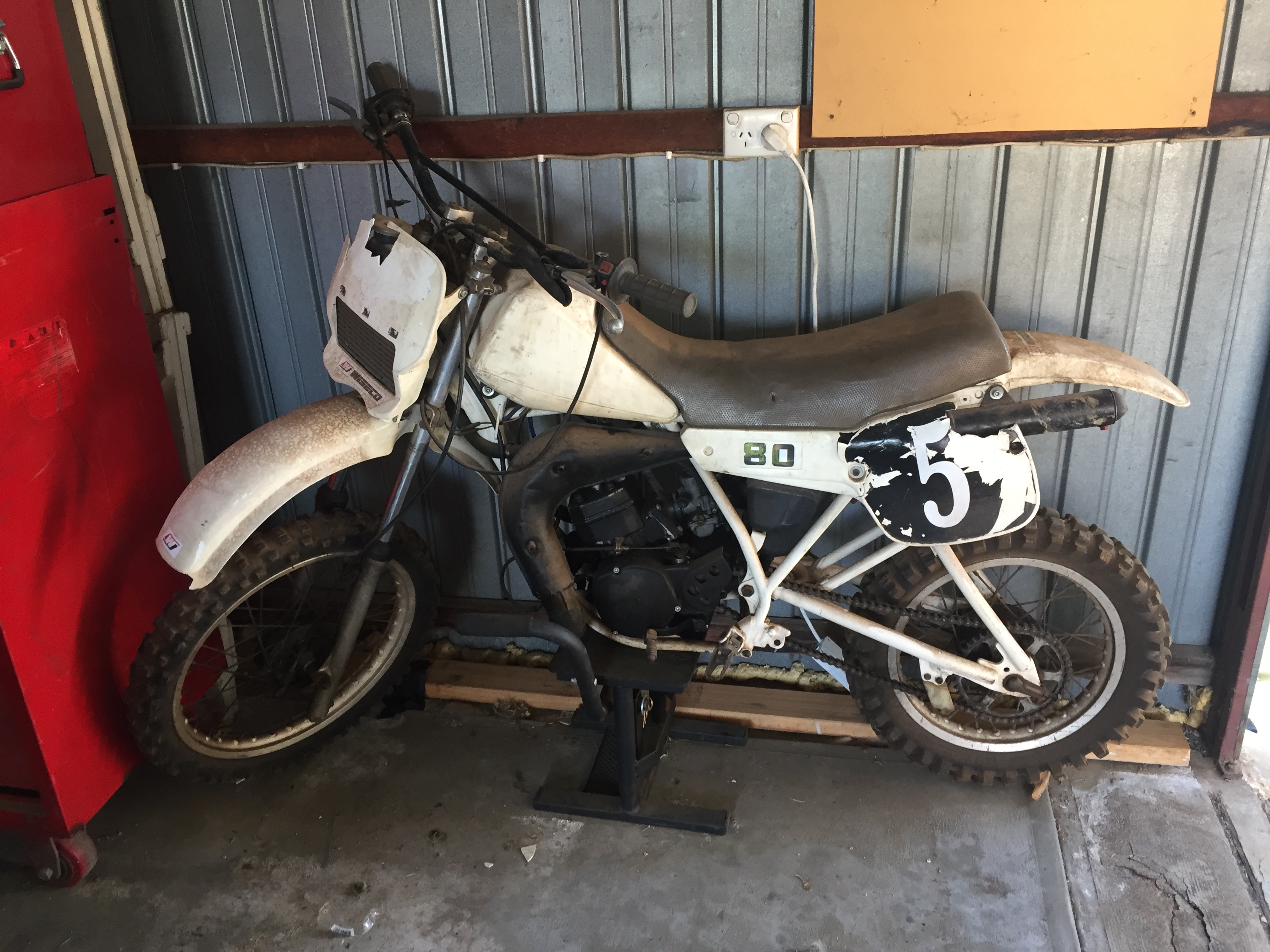 1982 YAMAHA YZ80 MOTOCROSS - JBW5070711 - JUST BIKES